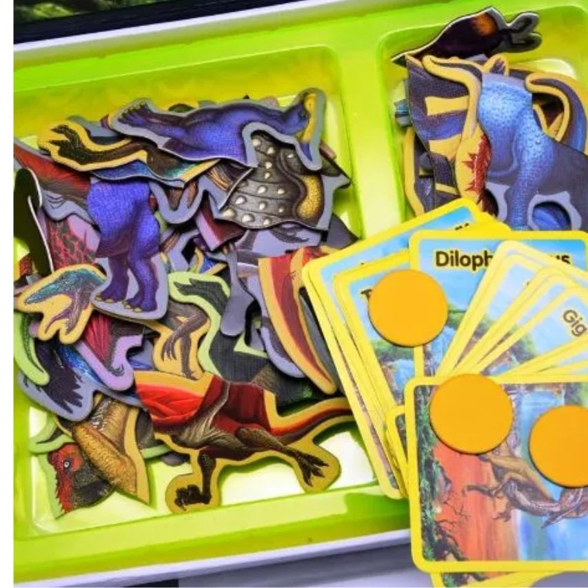 Carte Magnetica Educativa cu Dinozauri – Magnetic Book Dinosaur Spell ...