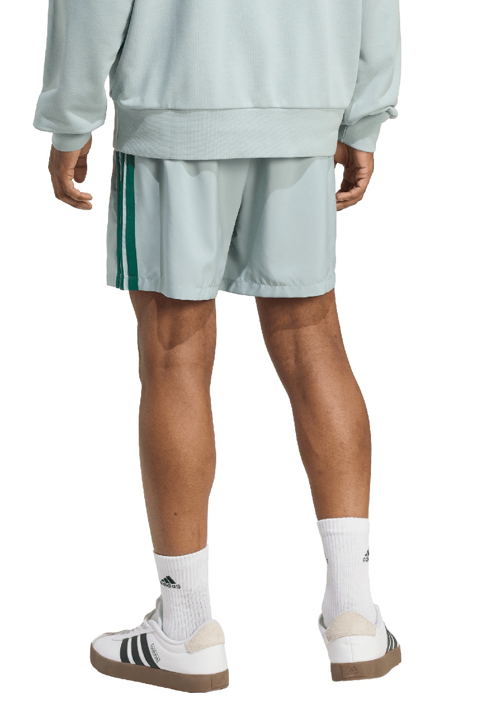 adidas Sportswear, Pantaloni scurti cu benzi laterale cu logo Chelsea ...