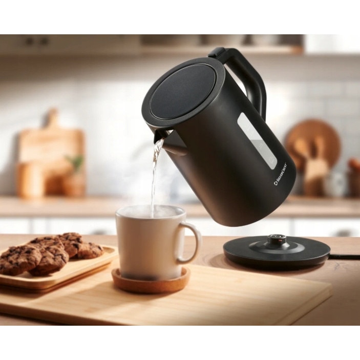 Електрическа кана SilverCrest, 3000 W, 1,7 л, пластмаса, сребрист - eMAG.bg