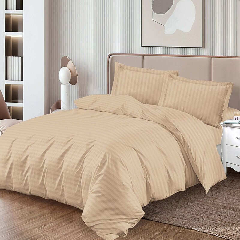 Lenjerie de pat damasc cu elastic 180x200 pentru pat dublu, Pucioasa, 2 ...