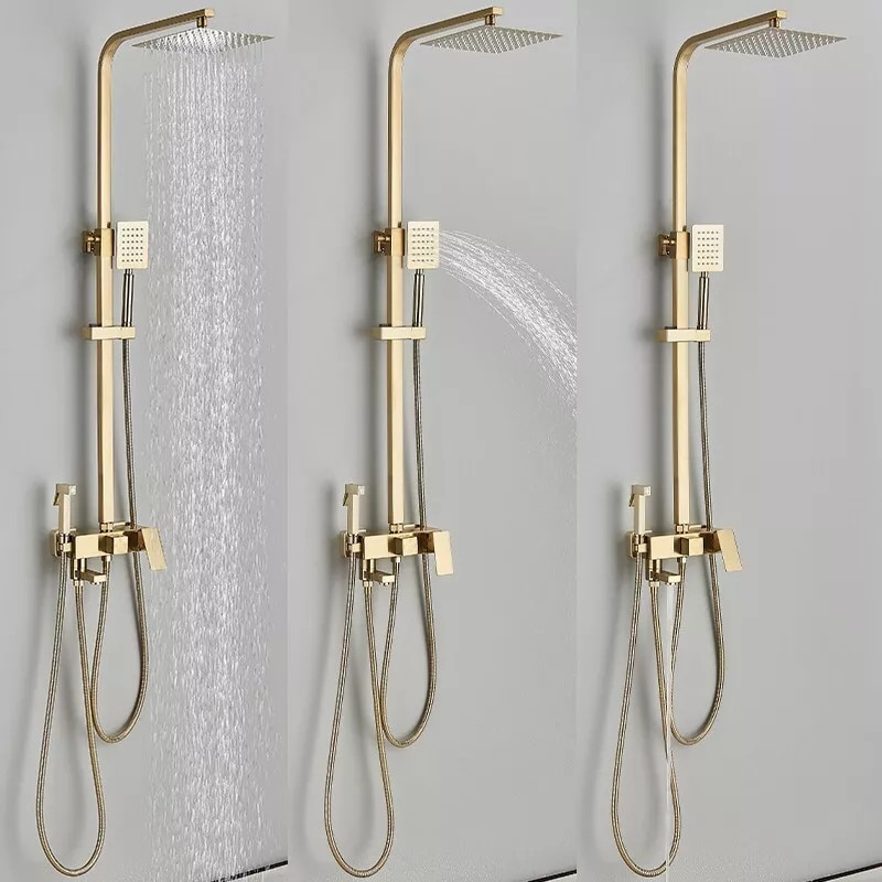 Coloana de Dus Baie BisDesign®, Integrala din Metal, Reglabila pe ...