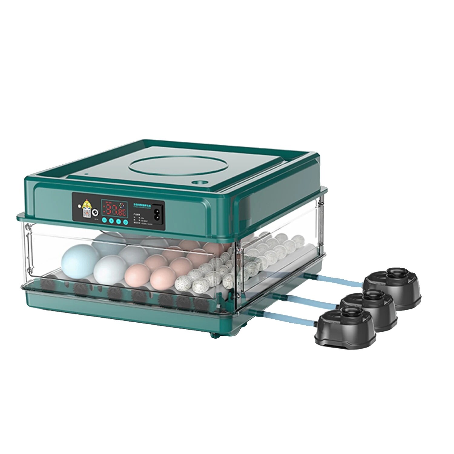 Incubator oua, 48 oua, control automat al temperaturii, sistem de ...