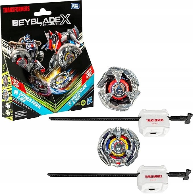 Beyblade X –Transformers Optimus Primal si Starscream Hasbro - eMAG.ro