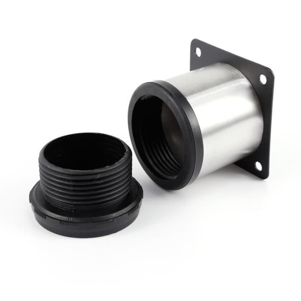 Set de 4 picioare reglabile, inox, rotunde, 5 cm diametru, 60mm ...