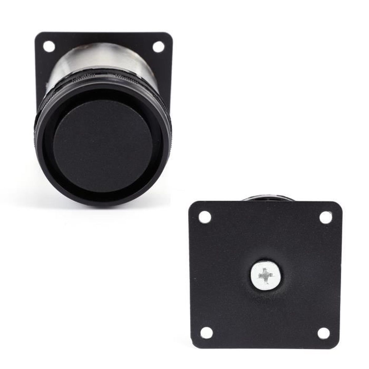 Set de 4 picioare reglabile, inox, rotunde, 5 cm diametru, 60mm ...