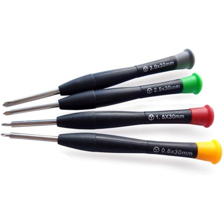 Set de 4 surubelnite tri-wing 0.6mm, 1.5mm, 2.5mm, 3mm cu P2-0.8 - eMAG.ro