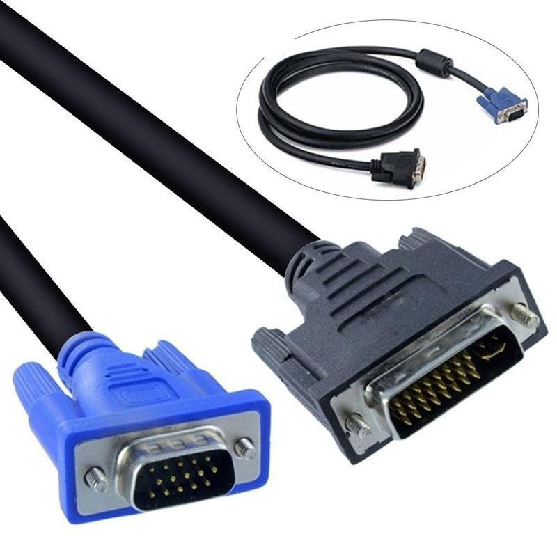 Cablu DVI 24+5 la VGA 3m pentru monitor si proiector - eMAG.ro