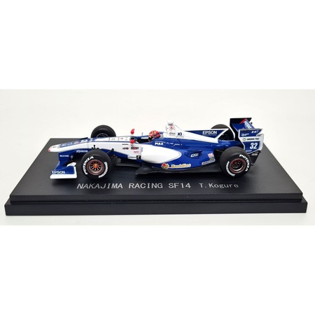 Macheta auto, EBBRO, Formula 1 Nakajima Racing SF14 T.Kogure, vitrina ...