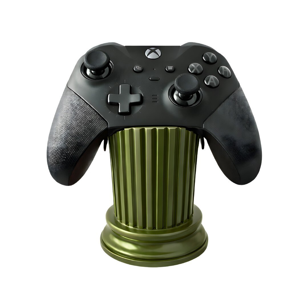 Suport Controller Playstation 5, Model Coloana Greceasca, Verde Army, 7 ...