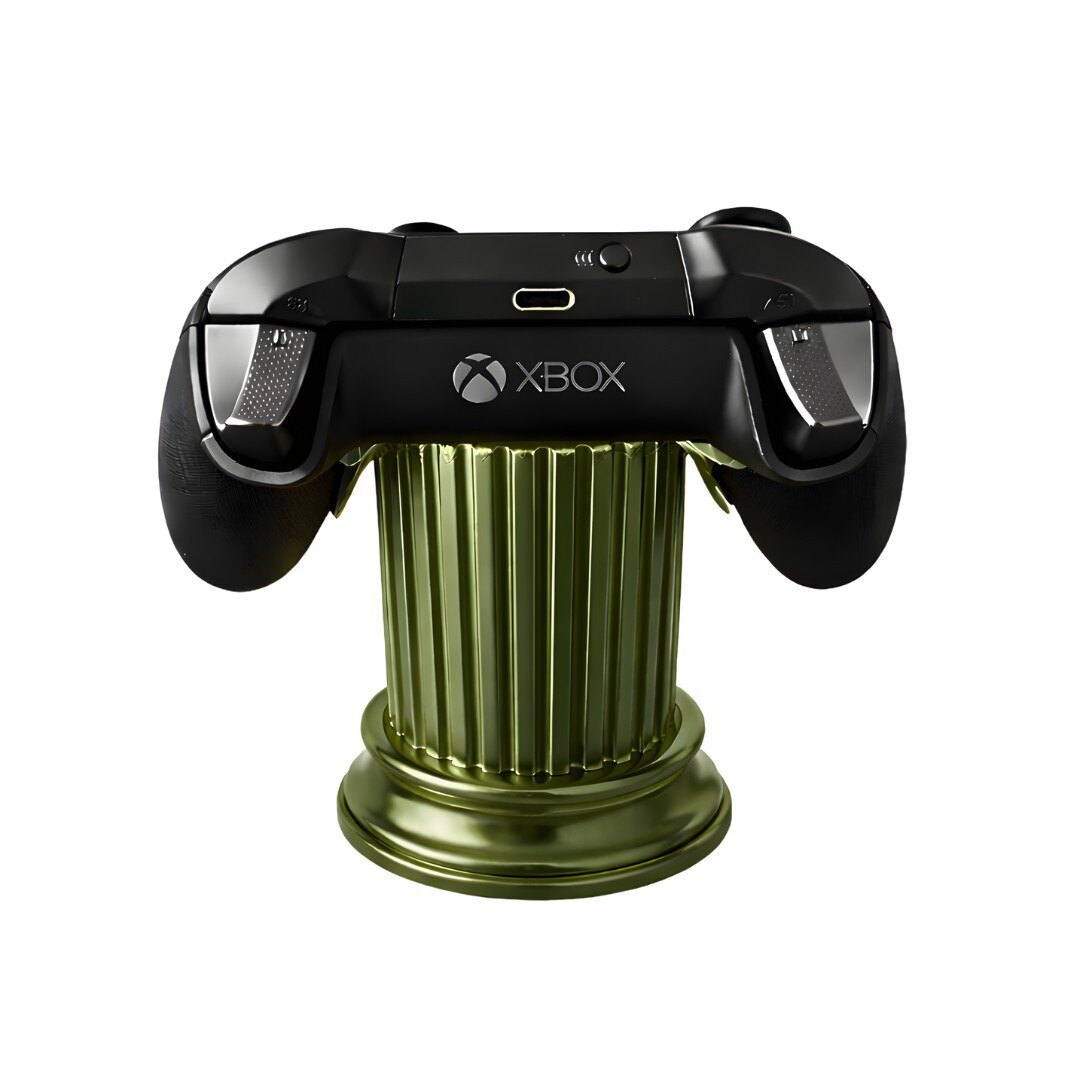 Suport Controller Playstation 5, Model Coloana Greceasca, Verde Army, 7 ...
