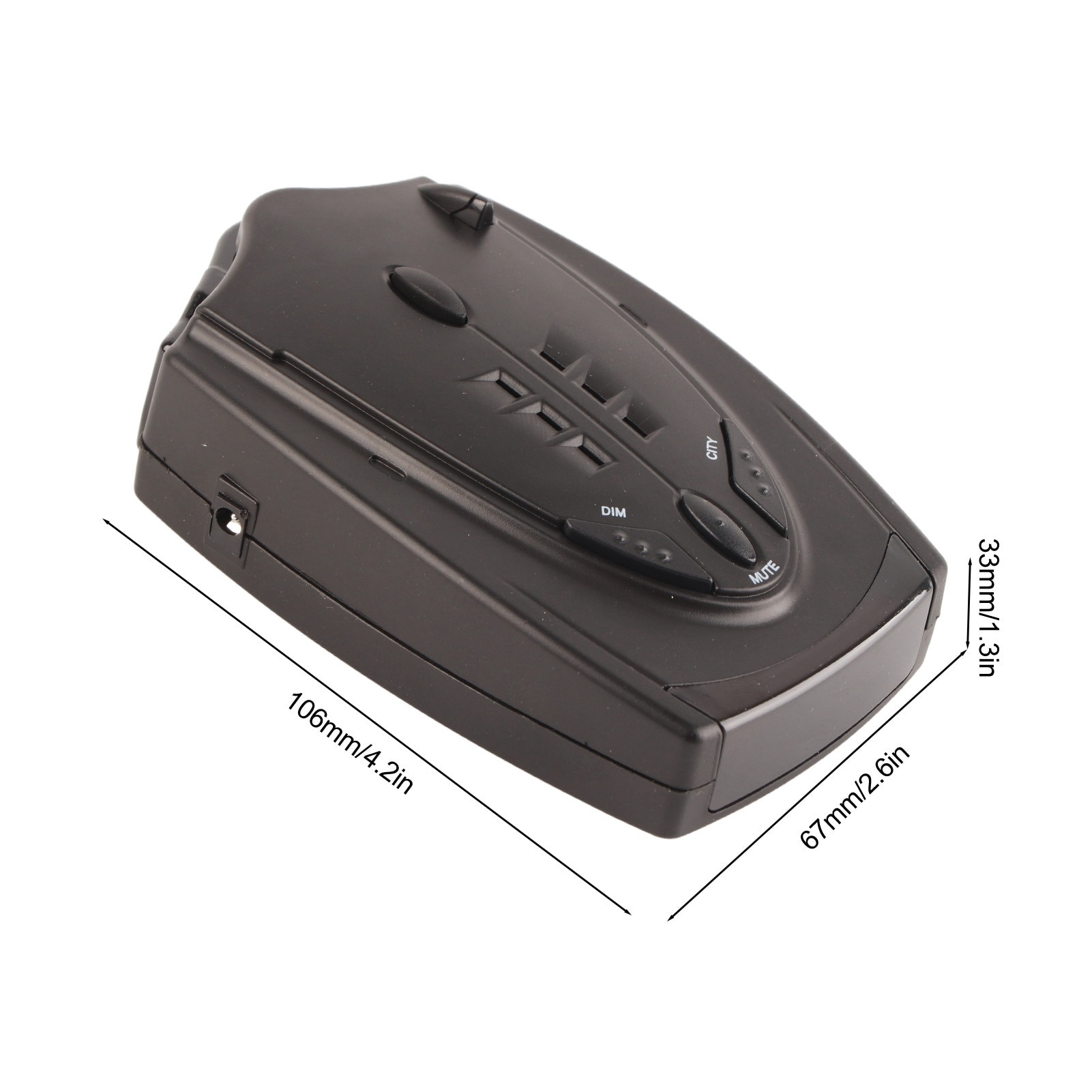 Detector radar auto 2 in 1 cu GPS, detectie 360°, 200-800m, design ...