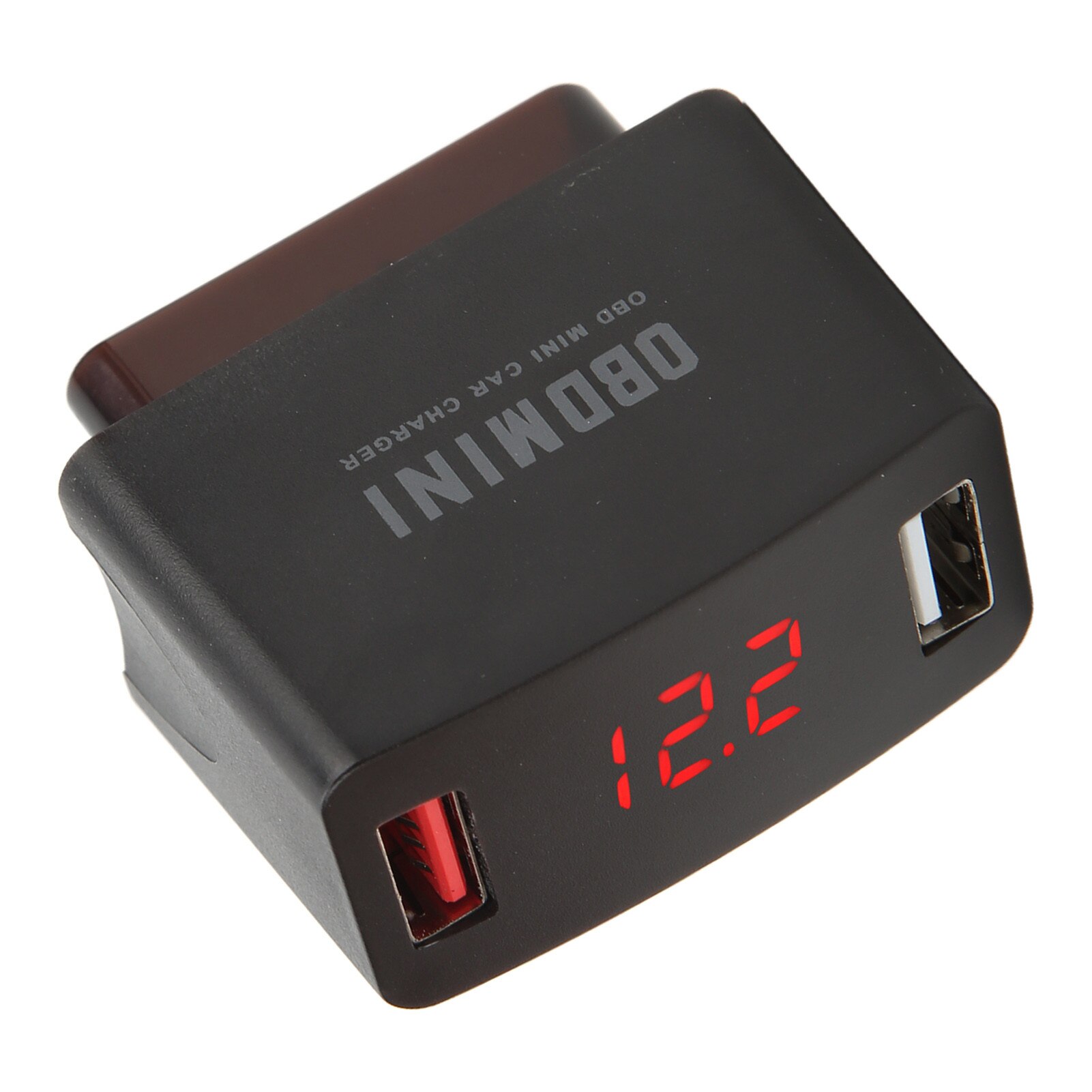 Adaptor de incarcare OBD auto, dual USB, display digital LED, 12V-24V ...