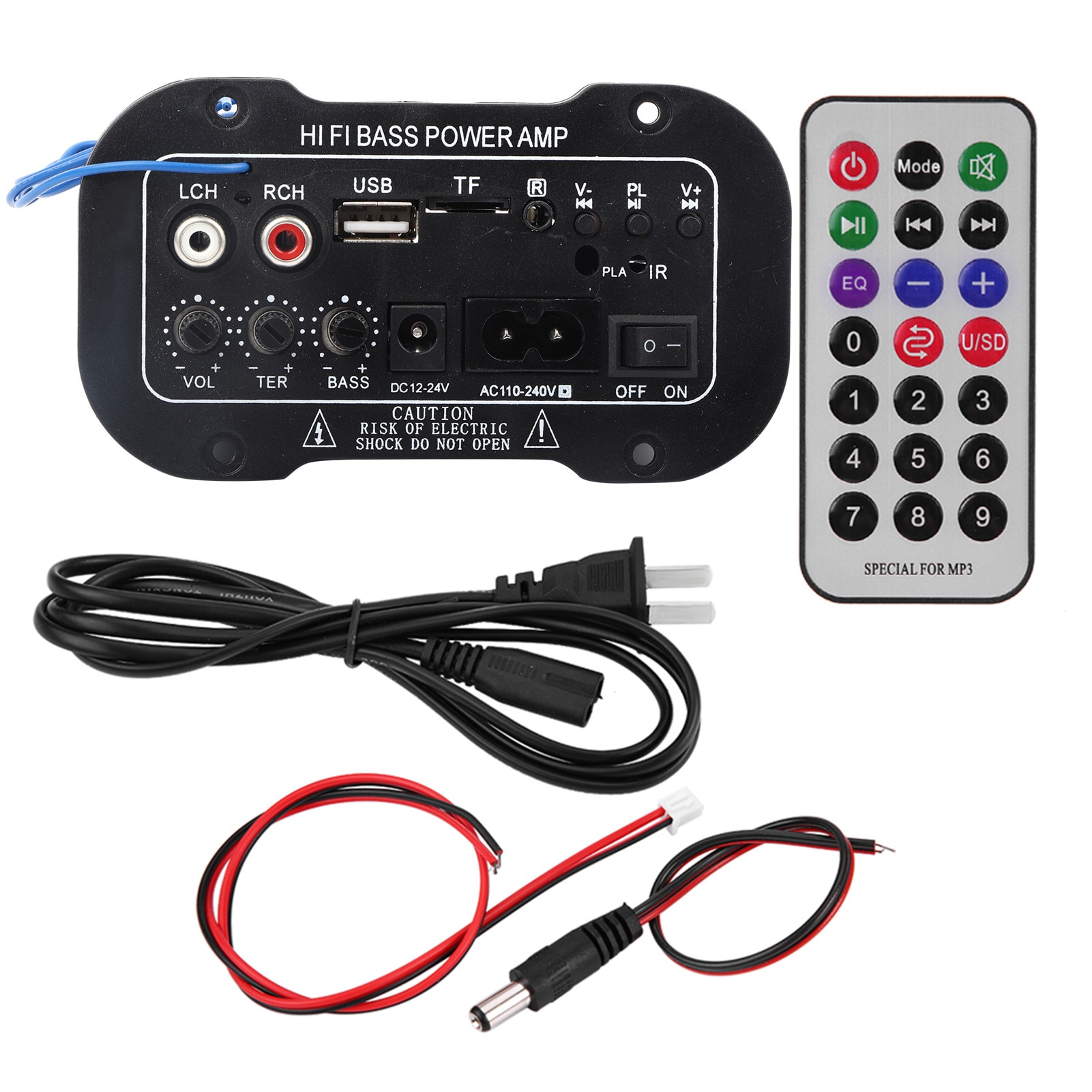 Amplificator digital Bluetooth 5 inch, hifi, bass puternic, portabil ...