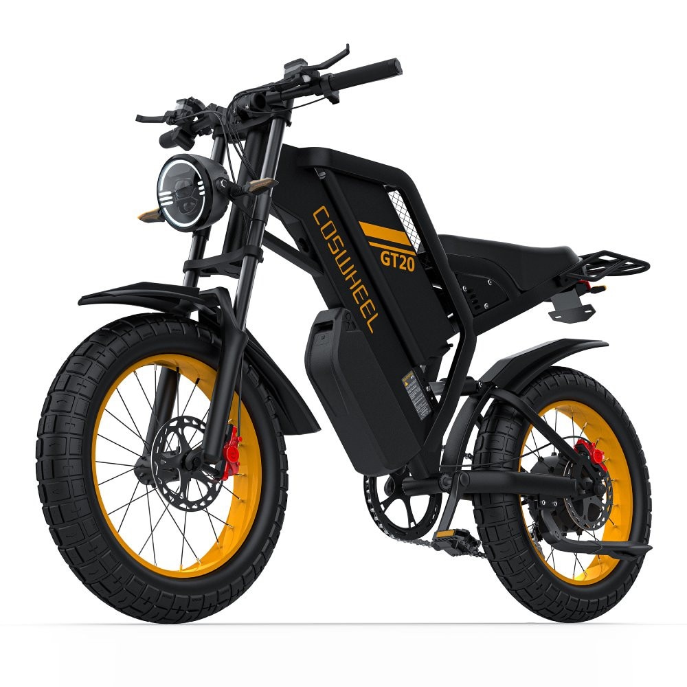 Електрически велосипед за възрастни COSWHEEL GT20 MAX, 2000W мотор, 60V ...