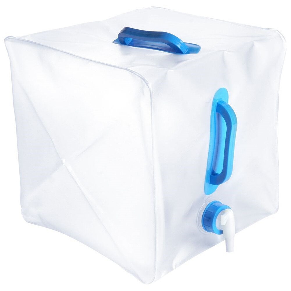 Recipient de apa pliabil, cu robinet, 20 L, Artemis, transparent ...