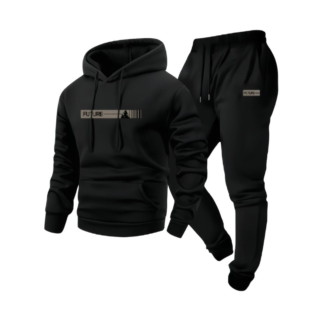 Trening sport barbati, cu snur, negru, M INTL - eMAG.ro
