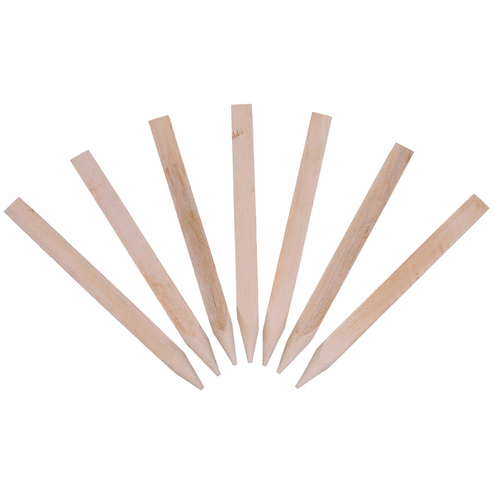 Set 20 Tarusi din Lemn Ascutiti 40 cm pentru Topografie si Constructii ...