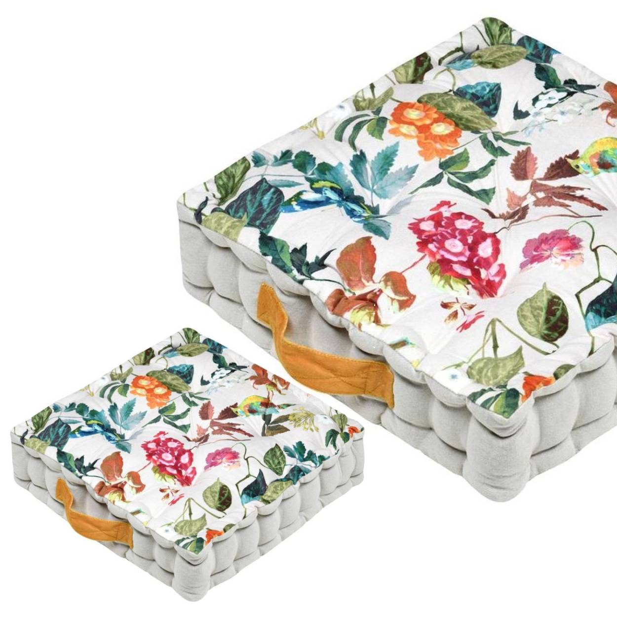 Perna De Podea, Stof, Model Emmy, Motiv Floral Elegant, Material ...