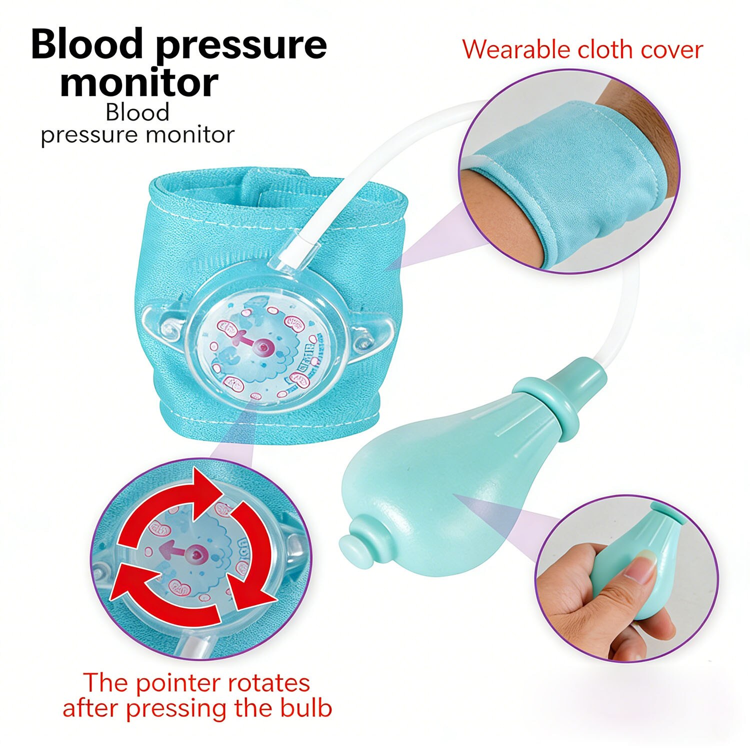 Set joaca doctor BEEVME, 23 piese, sunete si lumini, pentru copii 3-7 ...