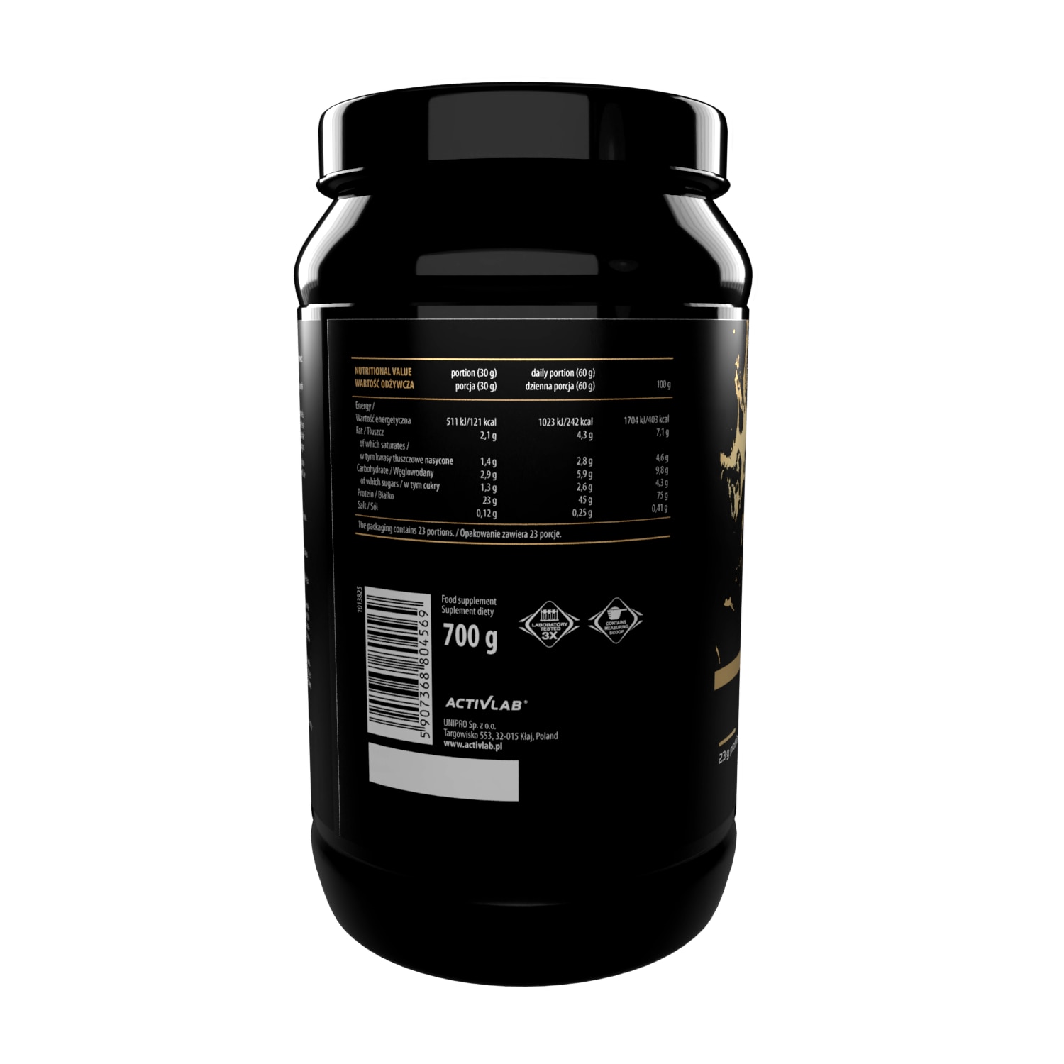 Proteine din zer, pudra proteica, Activlab HORIZON WHEY 80, 700g, baton ...