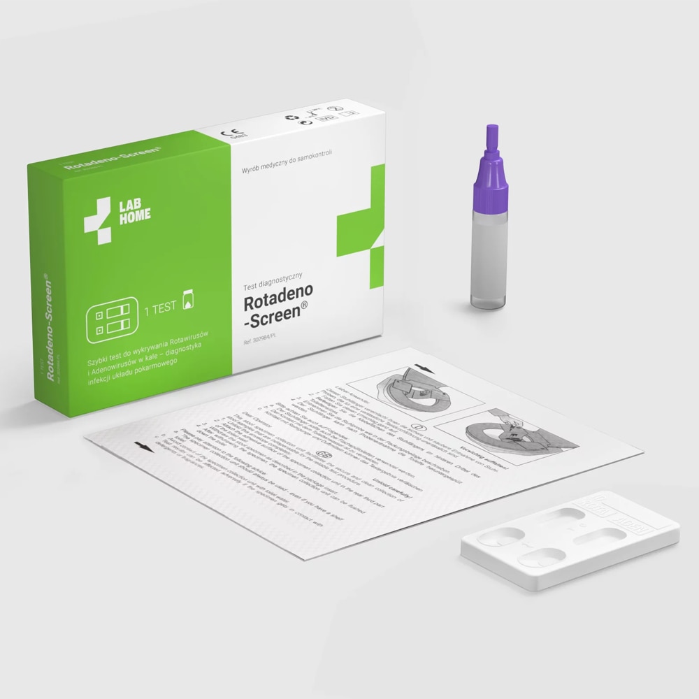 Test de diagnosticare a infectiilor virale Rotadeno-Screen, Labhome, 1 ...