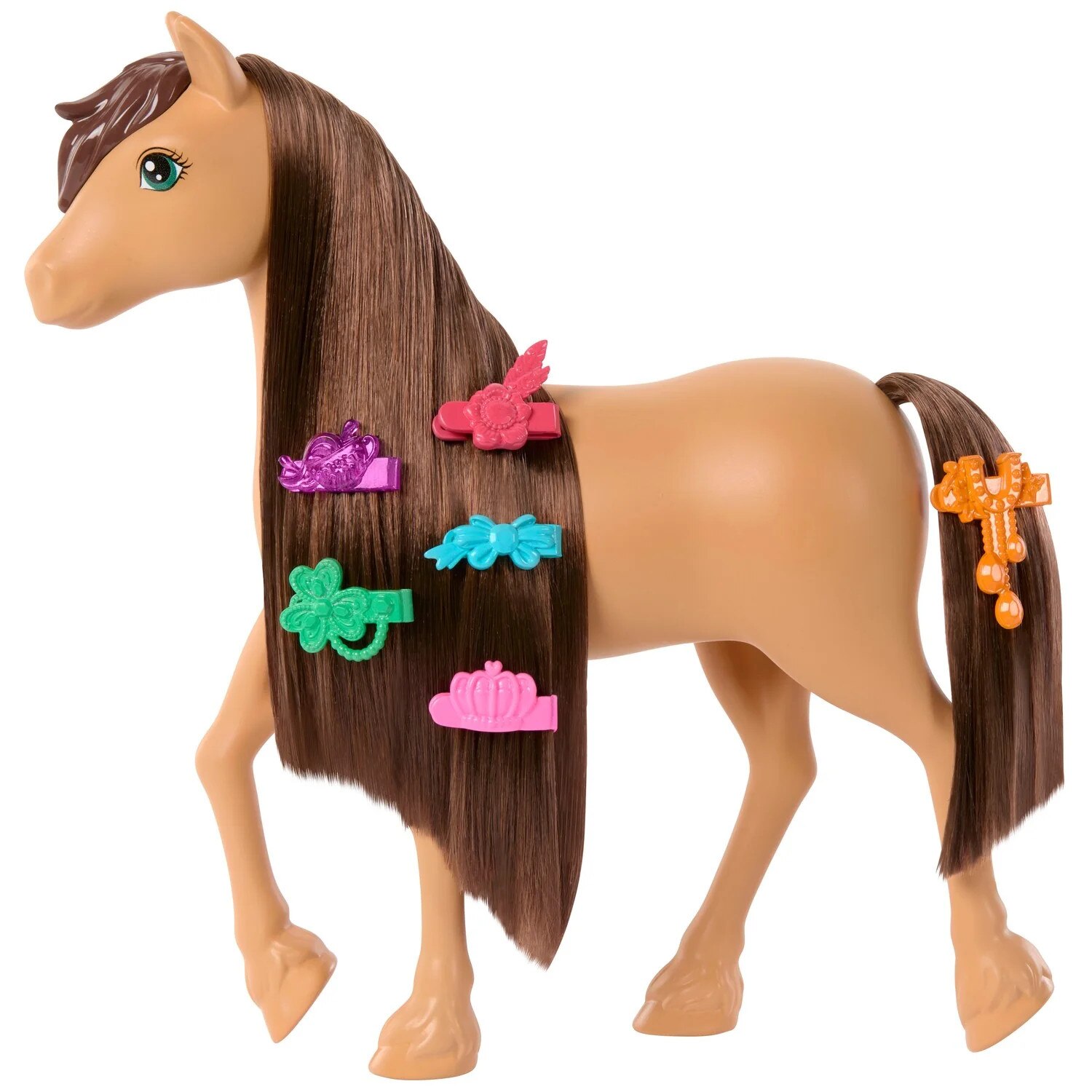 Set ponei Barbie Pepper cu 8 accesorii, 3 ani+ - eMAG.ro