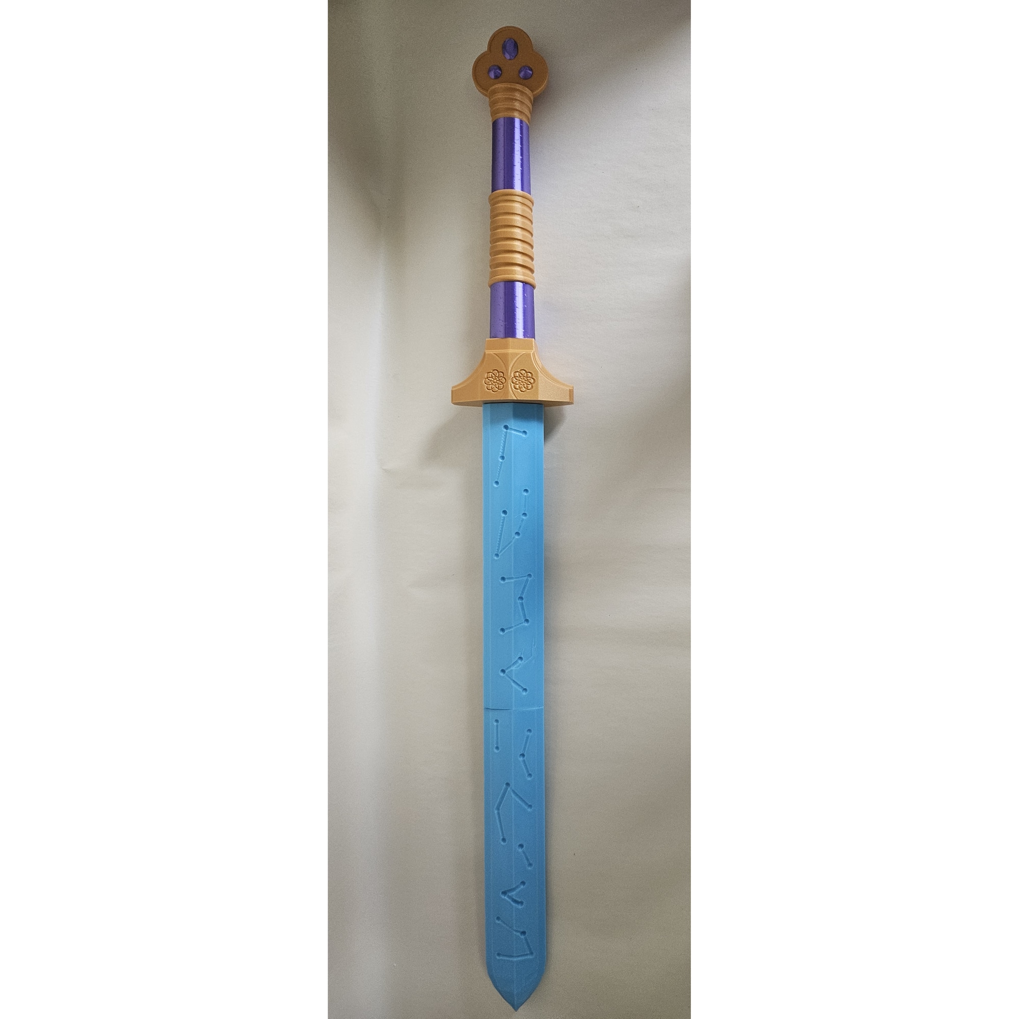 Sabie Rumi K-POP Demon Hunters, 64 cm, Glow in the Dark, Albastru ...