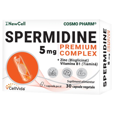 Spermidine 5mg, Cosmo Pharm, 30 capsule - eMAG.ro
