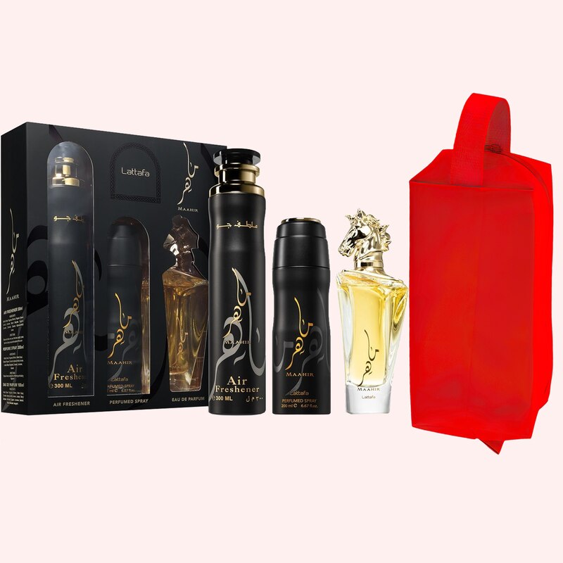 Set parfum Lattafa Set Maahir, parfum Arabesc, Unisex, Gentuta ...