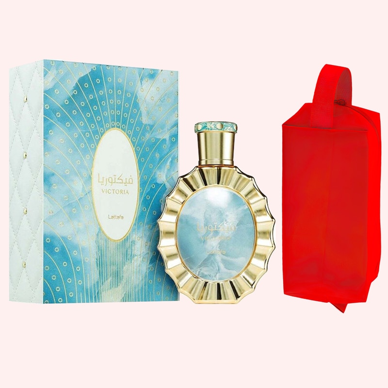 Set parfum Lattafa Victoria 100ml, parfum Arabesc, Femei, Gentuta ...