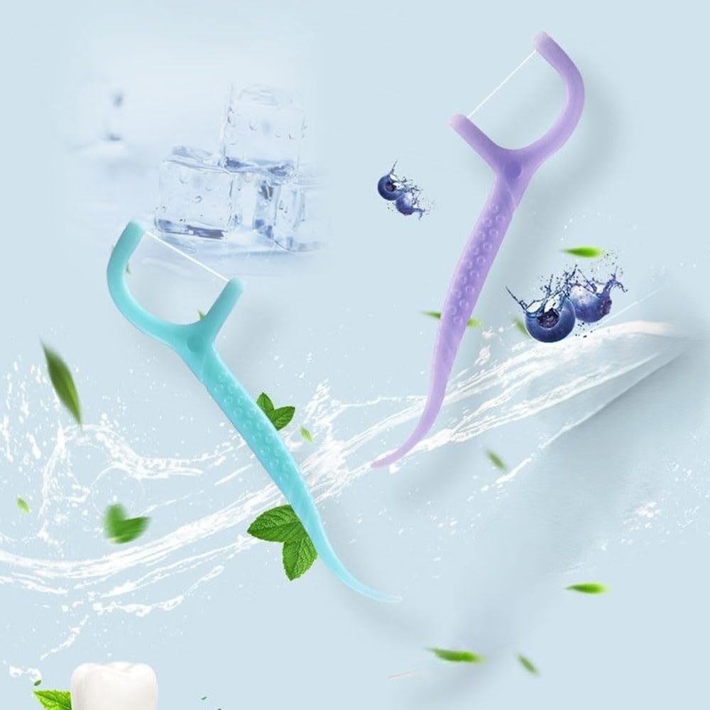 Set 200 Bucati Ata Dentara cu Scobitoare Pesitro – Aroma de Menta ...