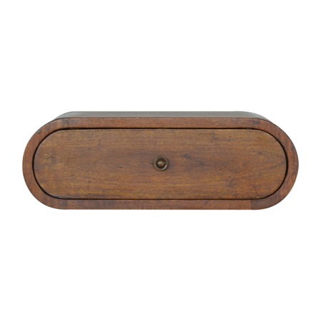 Noptiera, Artisan Furniture, Rotunda din, Lemn de castan, Montata pe ...