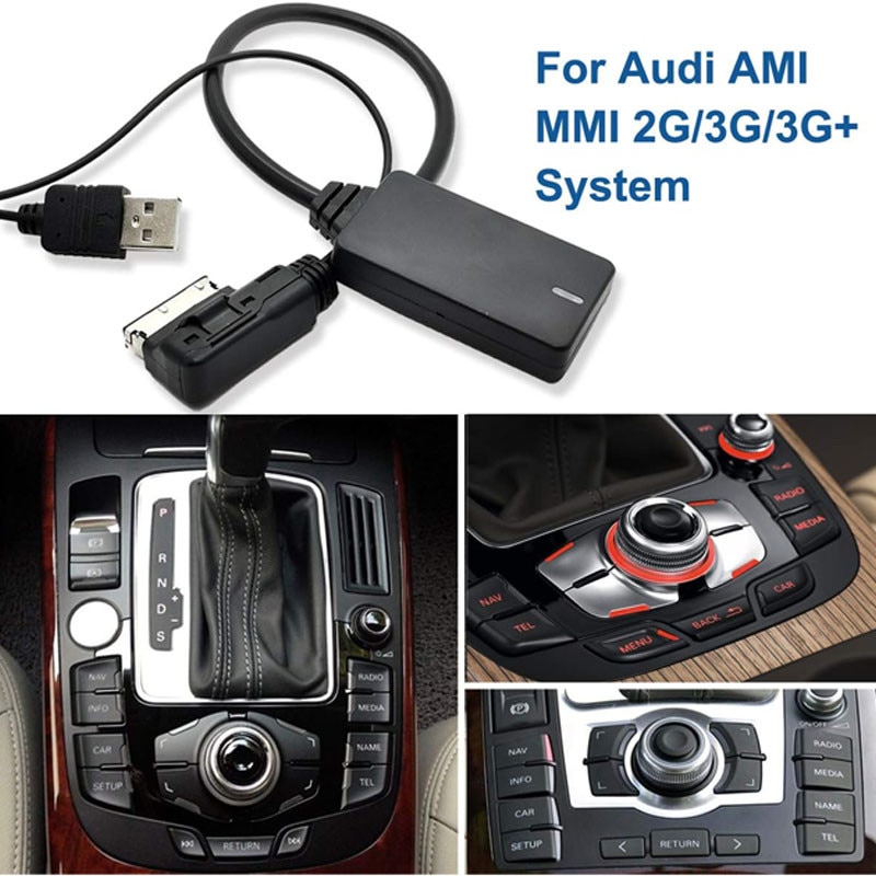 Cablu adaptor AMI MMI Bluetooth 5.0, Conectare USB, Plug and play ...