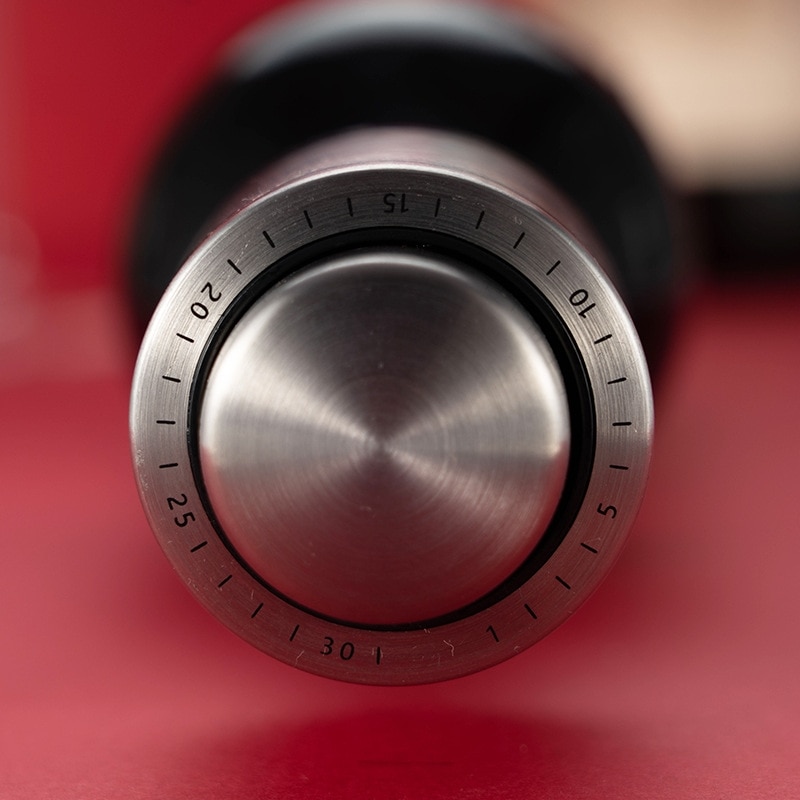 Dop de vin vacuum, Generic, model D, metal inox, 47x72mm, 80g - eMAG.ro