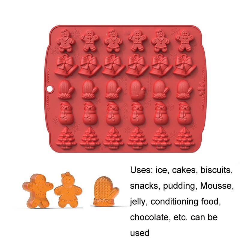 Consumabile de Craciun Matrita de lipici pentru tort Instrument de copt ...