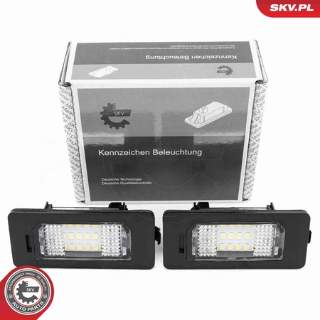 Lampa LED pentru numar de inmatriculare SKV, compatibila cu BMW 1 2 3 4 ...