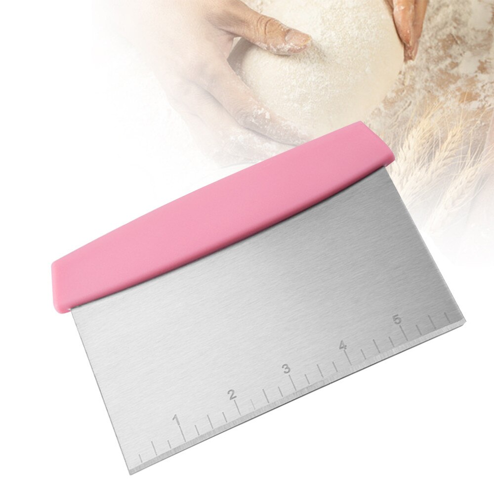 Racleta pentru pentru aluat, inox, design ergonomic, usor de utilizat ...