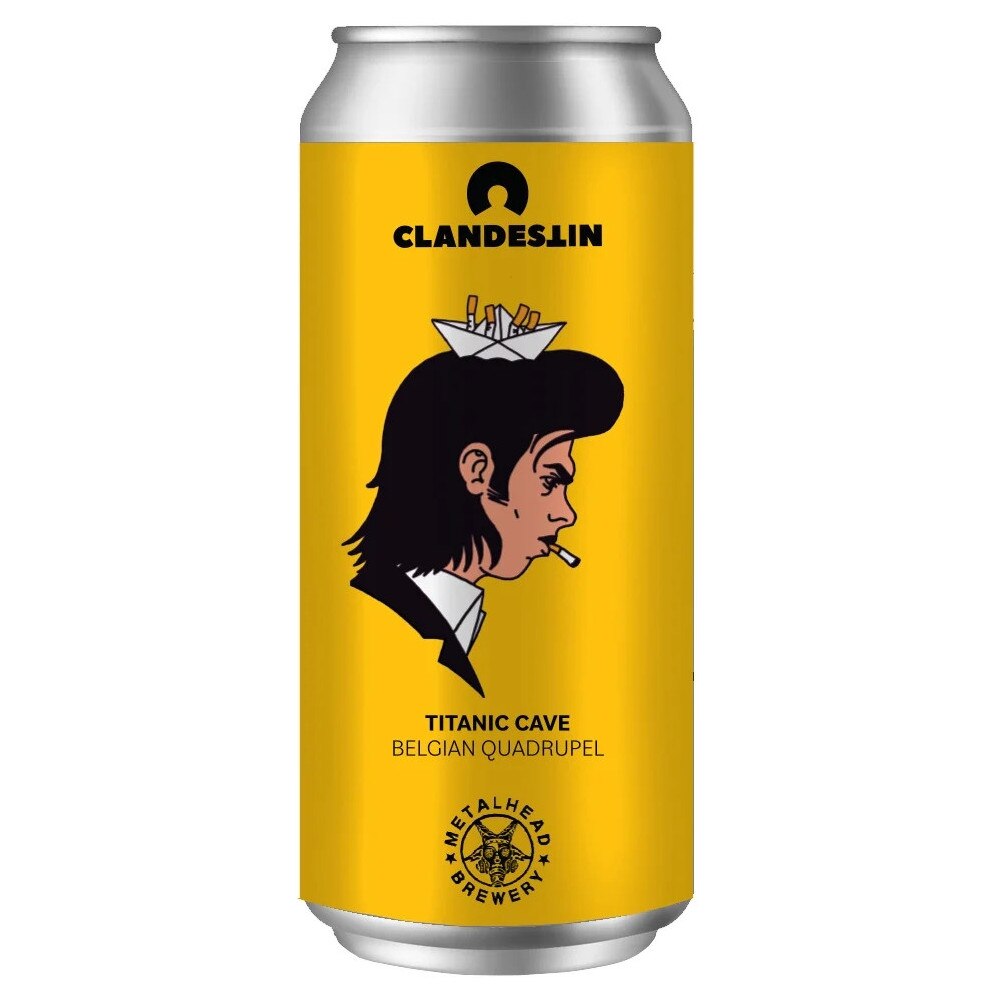 Bere Doza Blonda Clandestin - Titanic Cave, 11%, 500 ml - eMAG.ro