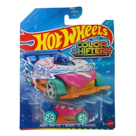 Masinuta Hot Wheels Donut Drifter Color Shifters (culoare schimbatoare ...