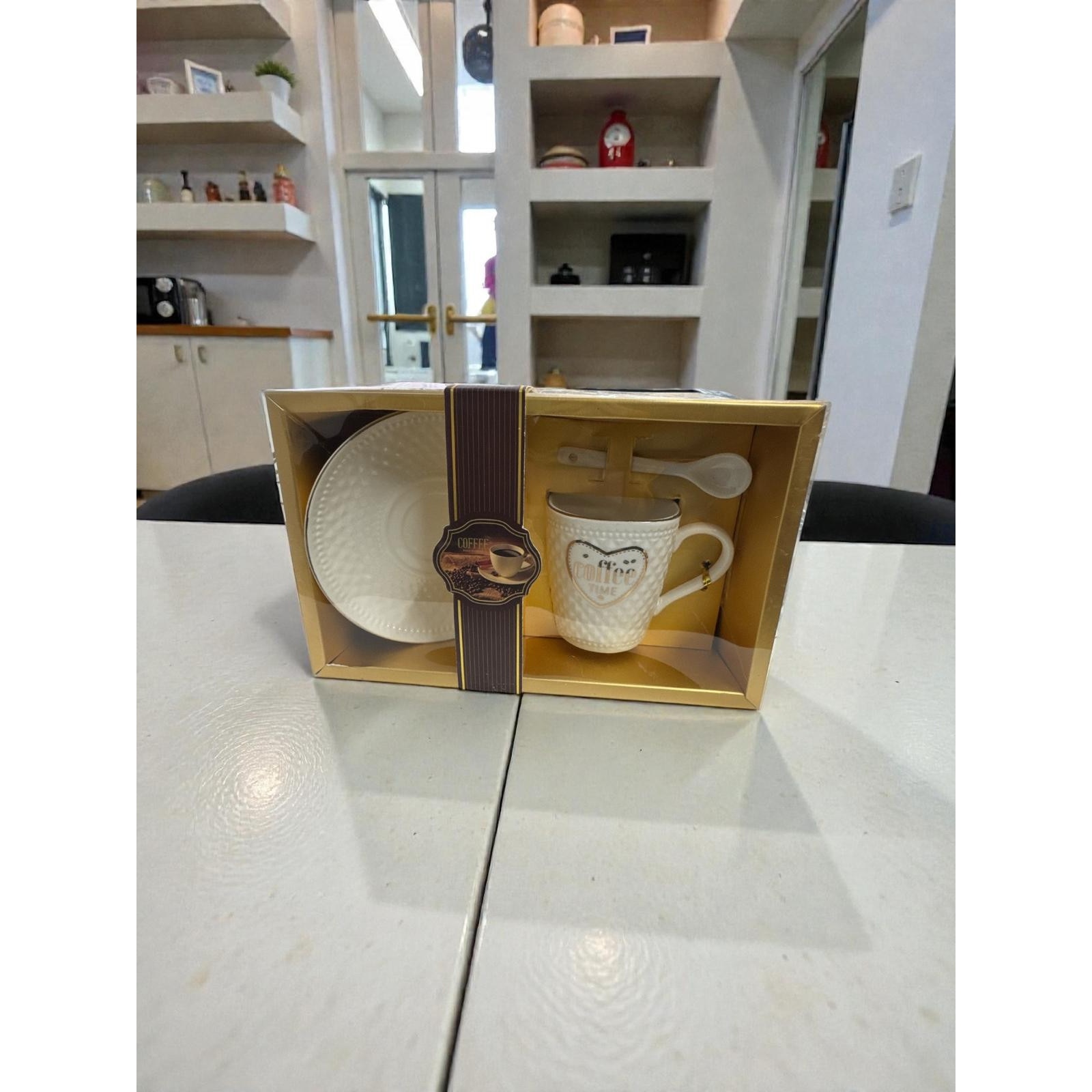 Set cafea „Coffee Time” – prezentare eleganta, ideal pentru cadou ...