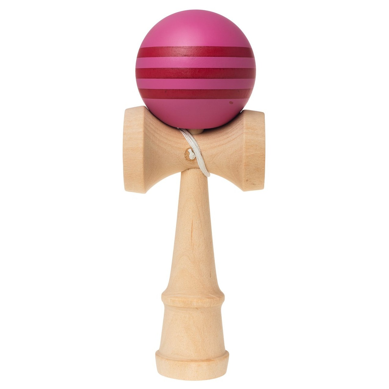 Kendama Clasic, Pink Stripes, lemn, design modern, 4-6 ani - eMAG.ro