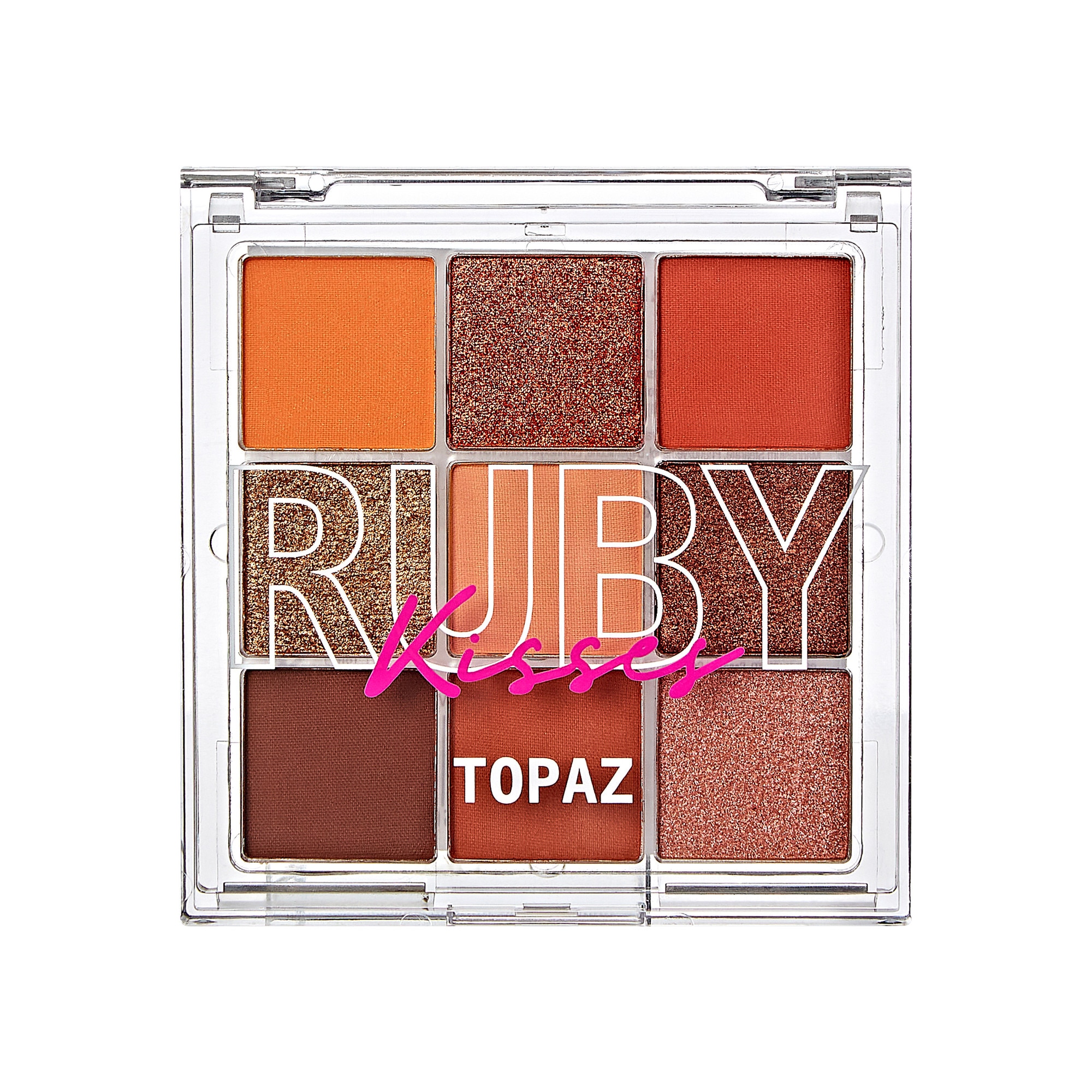Paleta farduri ochi Ruby Kisses 9 culori TOPAZ, 14.4 g - eMAG.ro
