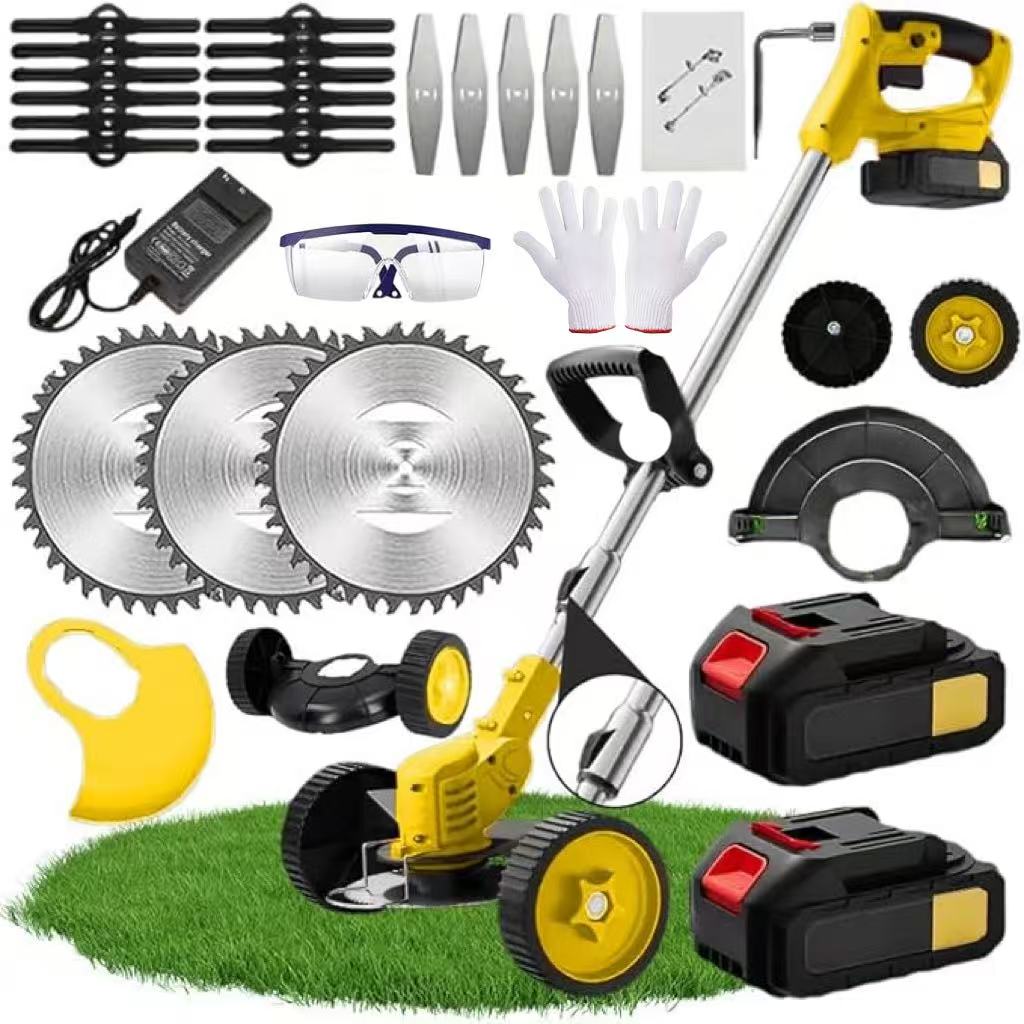 Masina de tuns iarba/masina de tuns iarba cu roti electrica fara fir ...
