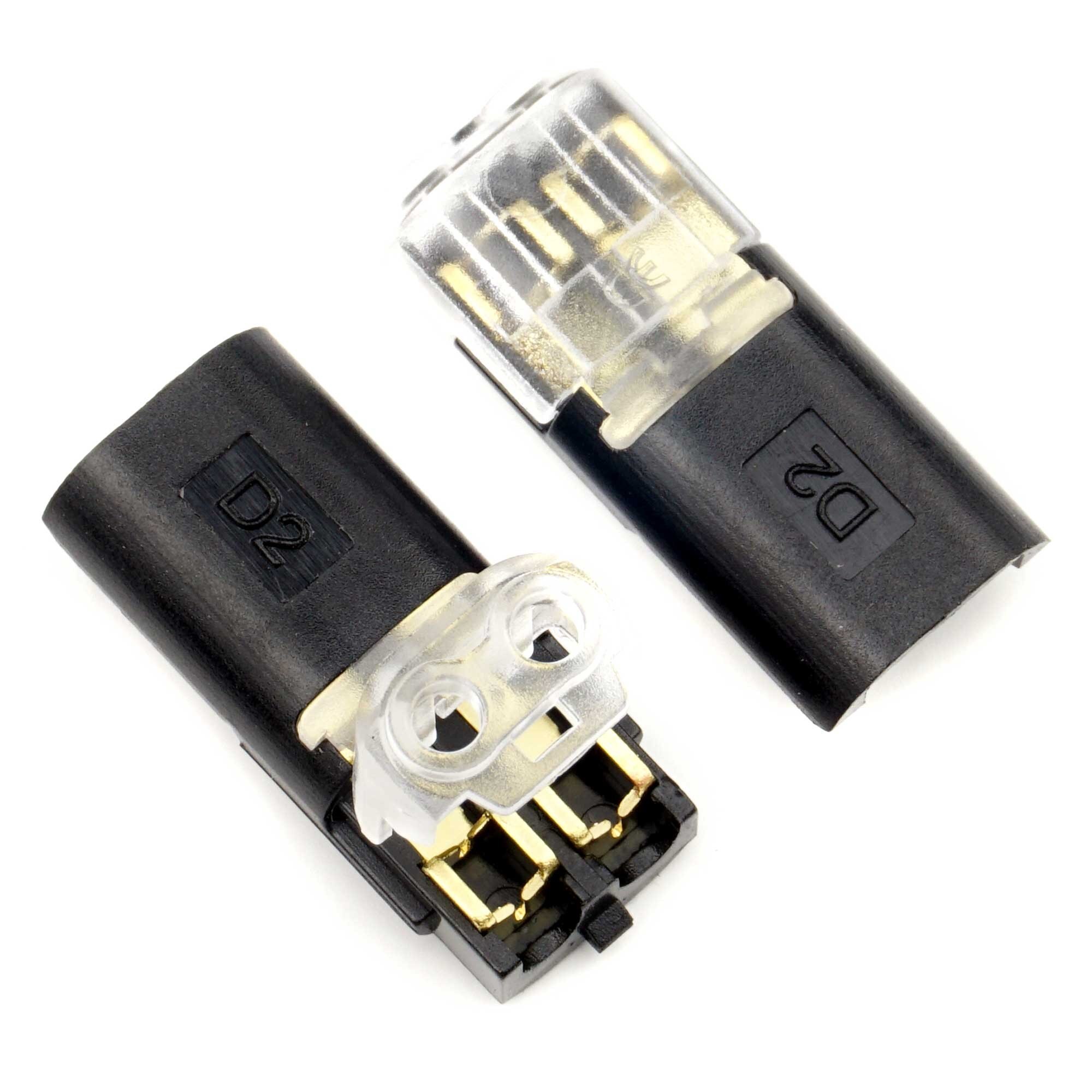 Conectori rapizi cu 2 pini pentru cabluri de 300 V 10 A, 2 bucati - eMAG.ro