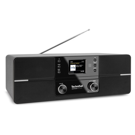 Radio portabil TechniSat Digitradio 371, negru/argintiu, internet ...