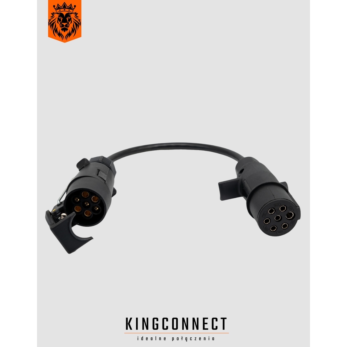 Adaptor 12V SAE/ISO, Kingconnect, 0,3m, pentru standarde americane si europene - eMAG.ro