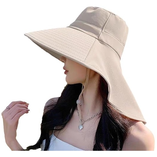 Palarie de soare, YSBER®, Protectie UV, Circumferinta capului 54–58 cm ...