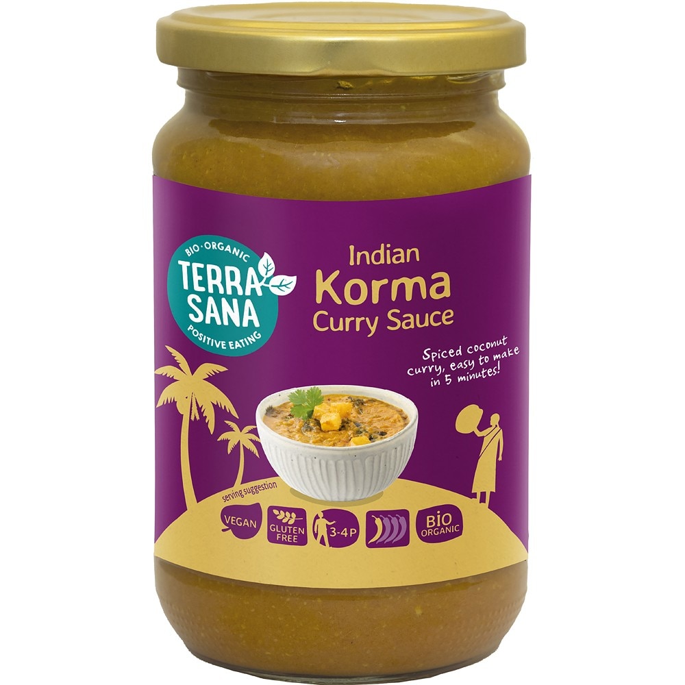 Sos de curry indian Korma, fara gluten bio, 350g - eMAG.ro