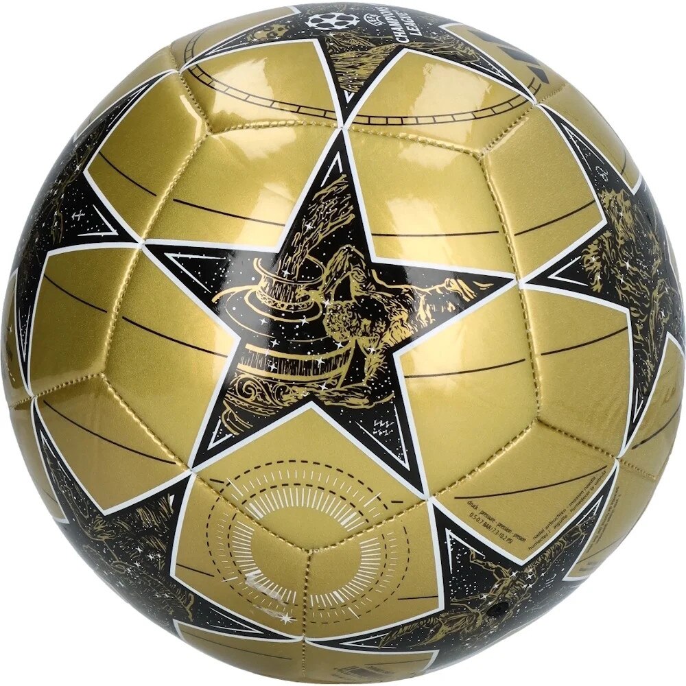 Minge fotbal Adidas UCL 25/26, auriu, marimea 5 - eMAG.ro