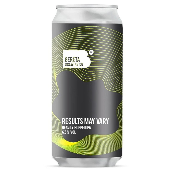 Doza Bere Blonda BERETA - Results May Vary, 6.5%, 440ml - eMAG.ro